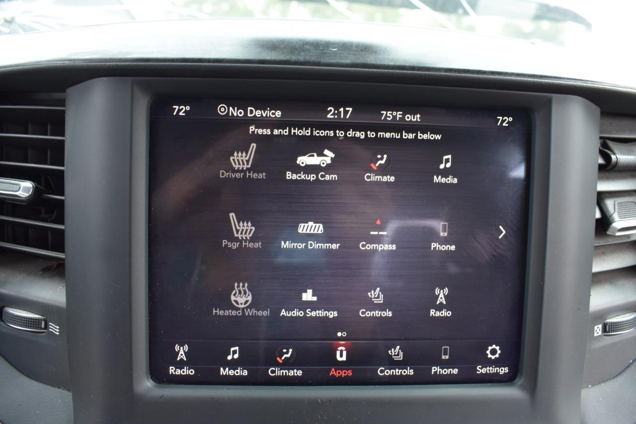 2019 RAM 1500 8.4" UCONNECT 4 OEM RADIO W/ CONTROL PANEL & RECEIVER UAM ...