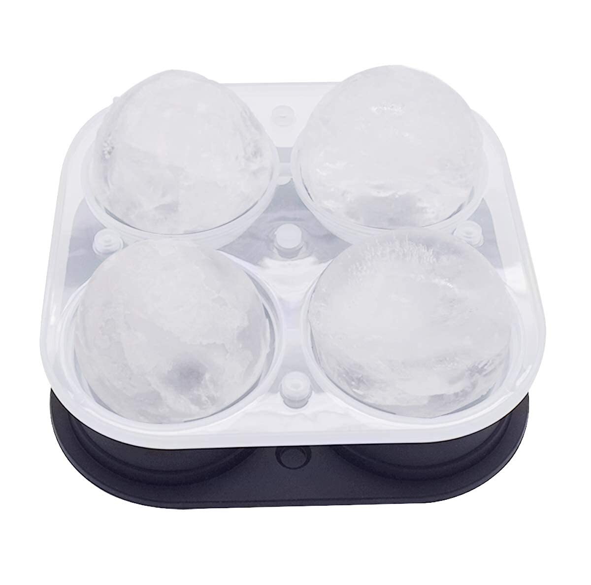 Large Sphere Ice Tray Mold for Drinks Big Ice Maker 2″ Ball Cocktail ...