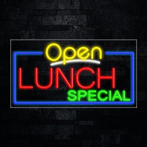 Lunch Special LED Neon Sign 33"L x 18"H #35787 | eBay