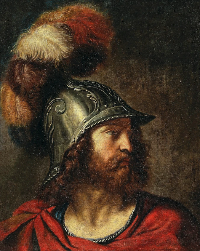 Roman God Mars Painting