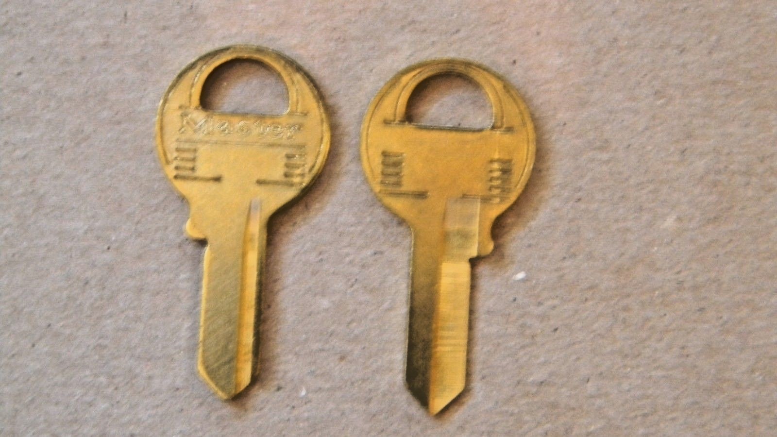 2 Master 1K Original Key Blanks- 4 Pin | eBay