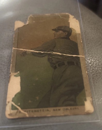 1909-11 T206 Ted Breitenstein Southern League Old Mill Cigarettes ...