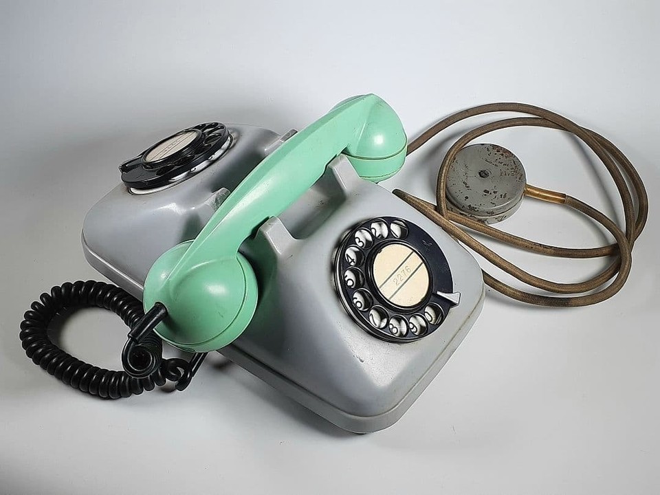 Vintage Bose Horn Dial Telephone 1963 Iwasaki Nitto Japan Antique | eBay