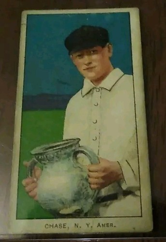 1909-11 Hal Chase Piedmont Holding Trophy!!! Base Ball Series 350-460 ...