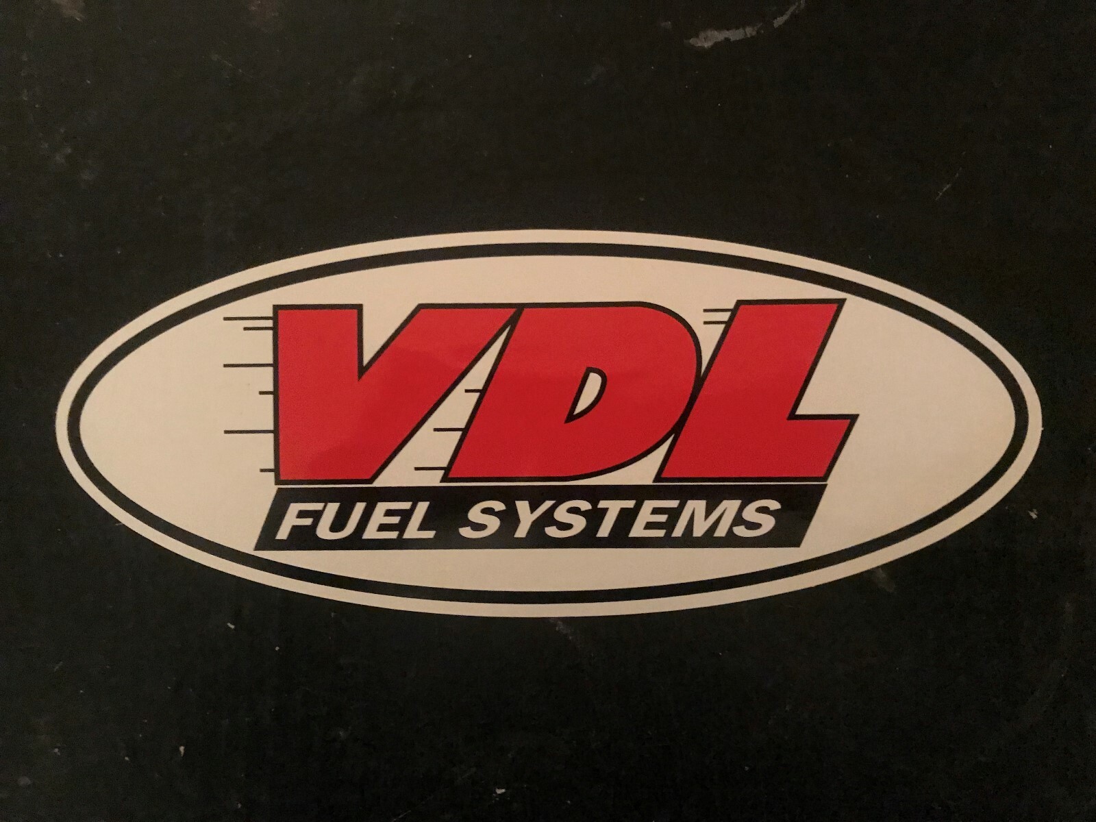 VDL Fuel Systems decal sticker NASCAR ARCA NHRA racing toolbox mechanic ...