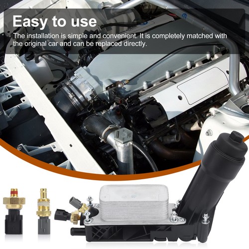 Oil Filter Housing Rust-proof No Leakage Aluminum 05184294AE Engine Oil ...