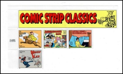 Set of 4 USPS 1995 Comic Strip Classic USA 32 Cent Stamps #T571 | eBay