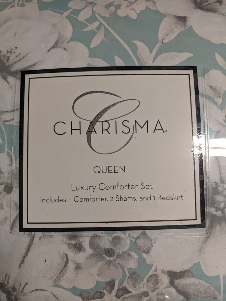 New Charisma Queen Comforter Set Molani- Comforter, 2 Standard Shams, 1 ...