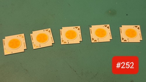 (5 PCS ) LED Lighting COBs Engines Modules Chip On Board T-Series White ...