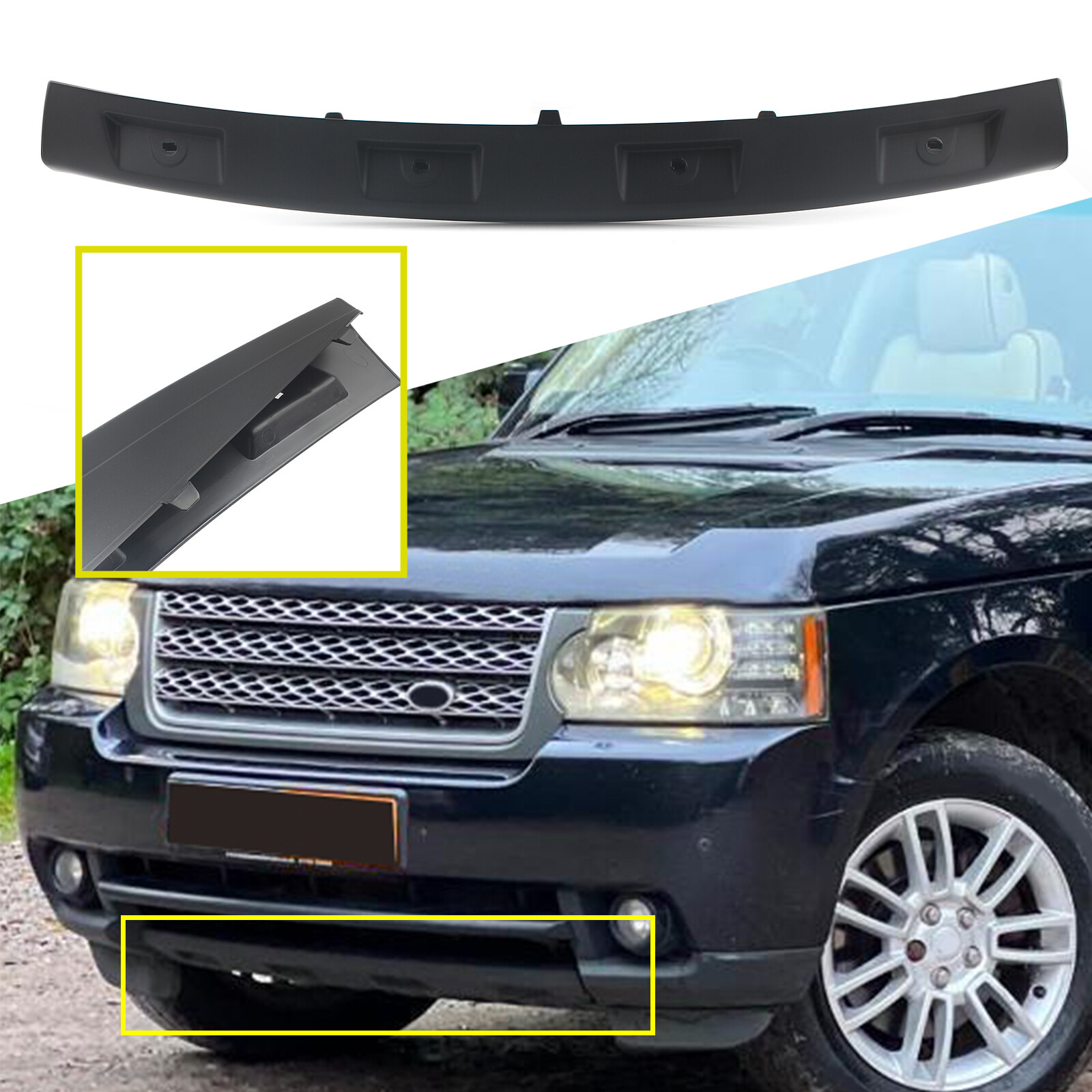 1PC For 2010-2012 2011 Land Rover Range Rover Towing Eye Front Cover ...