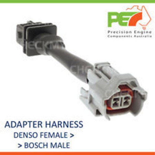 1x New *OEM QUALITY* Denso Female TO BOSCH Male Adapter Harness 4 Fuel ...