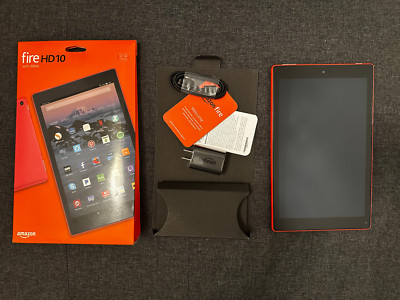 Amazon Fire HD 10 (7th Generation) 32 GB, Wi-Fi, 10.1 in - Red | eBay