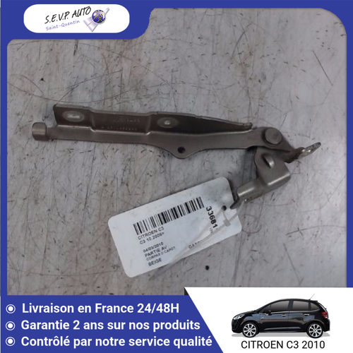 🇫🇷 COMPAS DROIT CAPOT CITROEN C3 2009- ♻️ 7912F6 | eBay