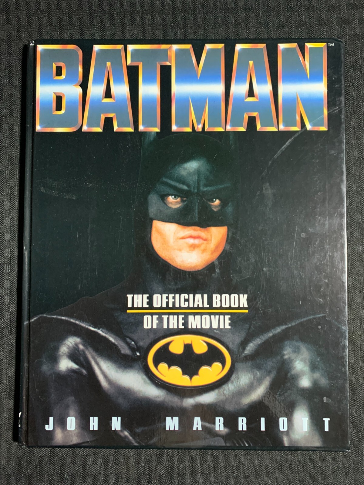 1989 BATMAN Official Book of the Movie by John Marriott HC FN+ 6.5 1st ...
