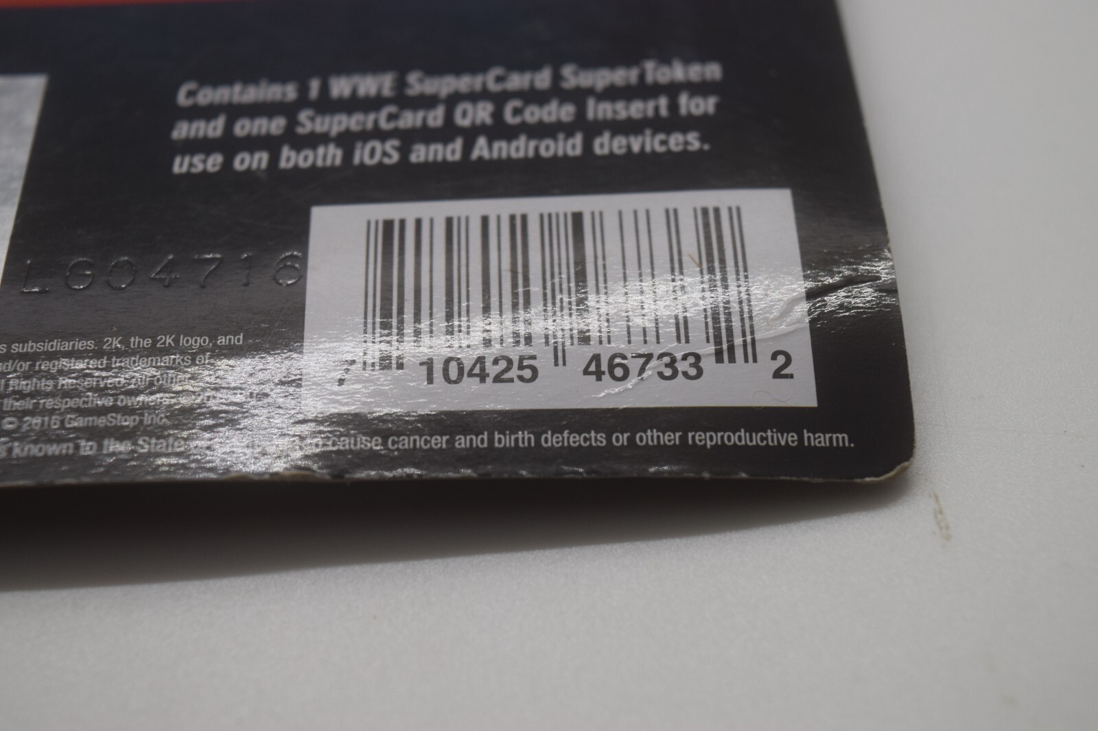 WWE Supercard ROMAN REIGNS QR Code NIB Ultra Rare Super Token WWF ...