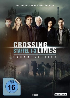 Crossing Lines: Staffel 01-03 / Gesamtedition (DVD) Donald Sutherland ...