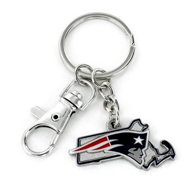 New England Patriots Keychain State Design | eBay