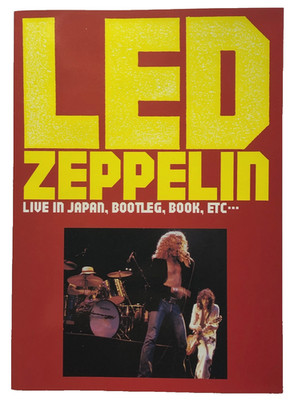 LED ZEPPELIN Live in Japan Bootleg Book (68 Pages) Limited Edition #296 ...