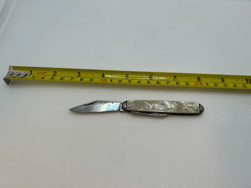 Vintage Imperial 2 Blade Pearl Handle Pocket Knife Providence RI USA | eBay