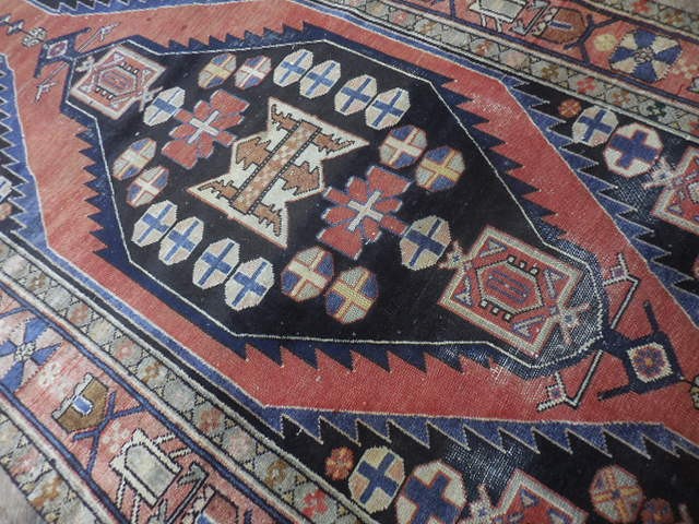 Geometric Turkish Vintage Rug,Turkish HandMade Anatolian Village Rug 4 ...