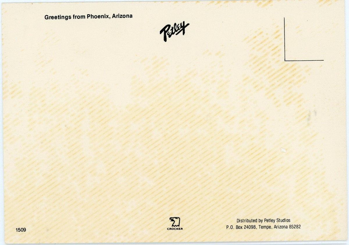 Phoenix Az Postcard Template Greetings From Arizona. This Digitally