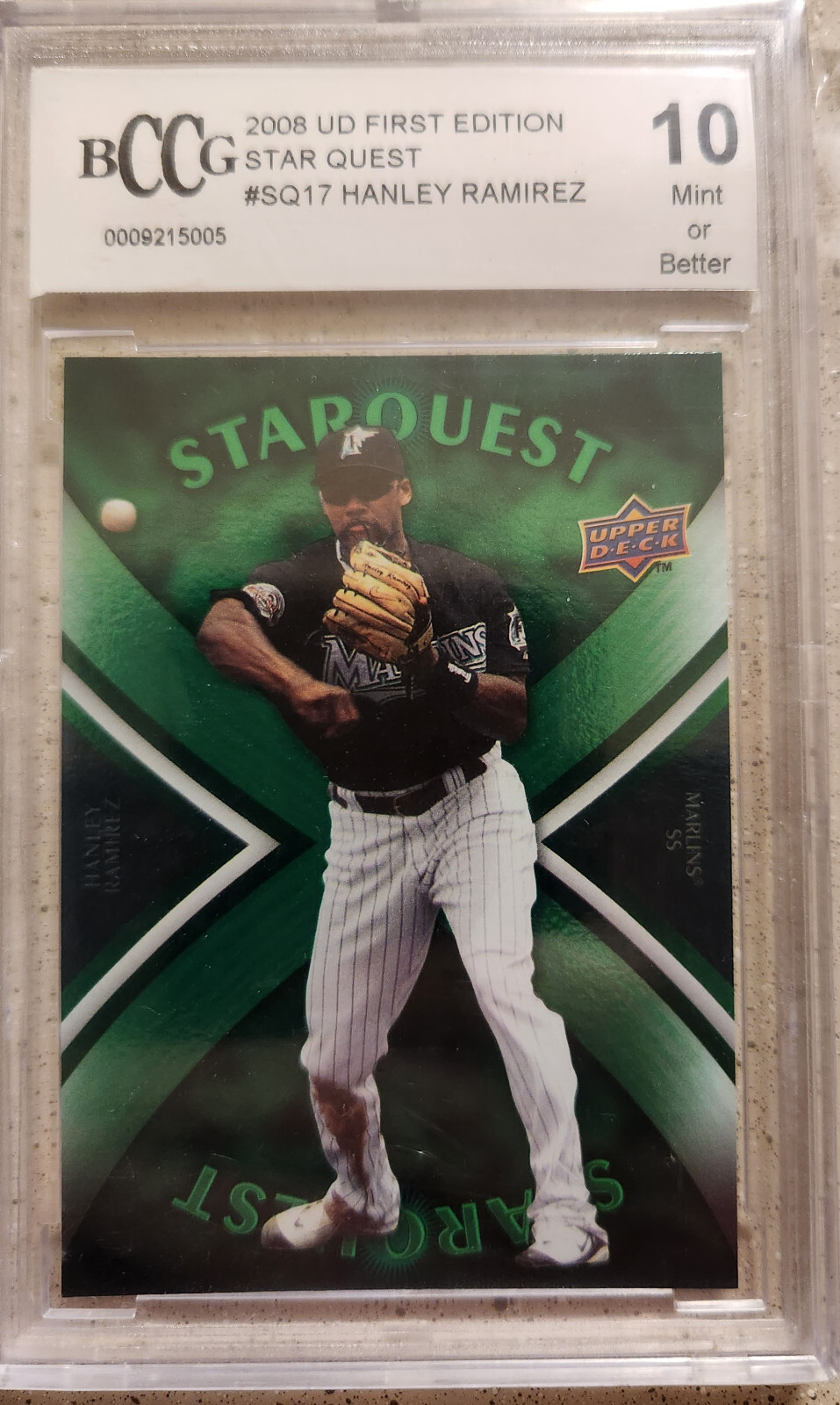 2008 Upper Deck First Edition StarQuest #SQ17 Hanley Ramirez Graded 10 | eBay