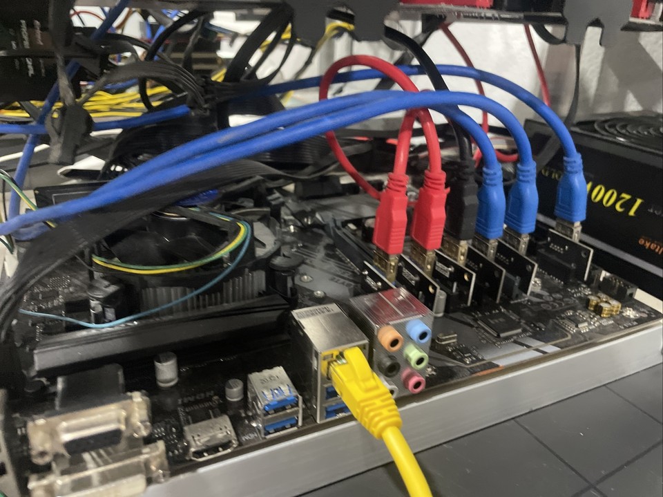 Custom Mining Computer. Asus DUAL AMD RADEON RX 5700 XT 8GB | eBay