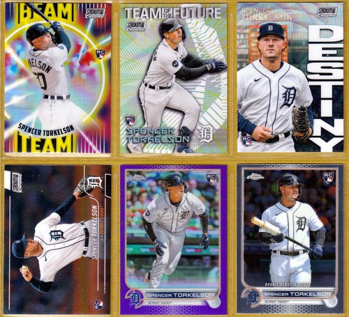 Spencer Torkelson RC LOT - Beam Team & Destiny & Future & Purple ...