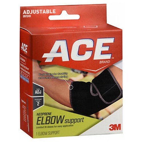 Compression Elbow Support Neoprene Adjustable 1 Count By Ace | eBay
