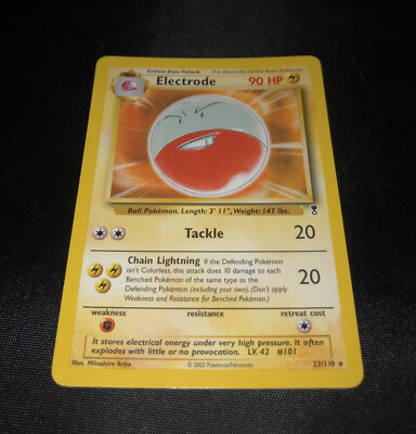 Electrode - Legendary Collection - 22/110 - Rare - Pokemon | eBay UK