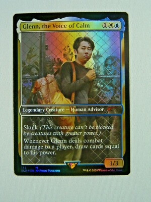 Glenn the Voice of Calm - Mythic Blue White - NM - Walking Dead Secret ...