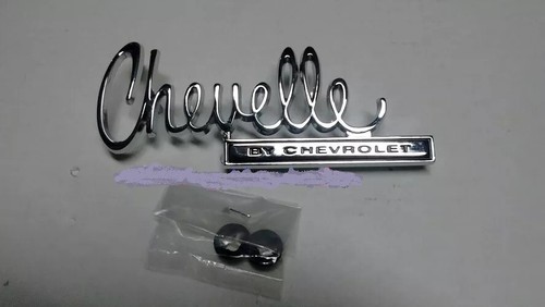 70 Chevy Chevelle by CHEVROLET rear deck trunk lid emblem | eBay
