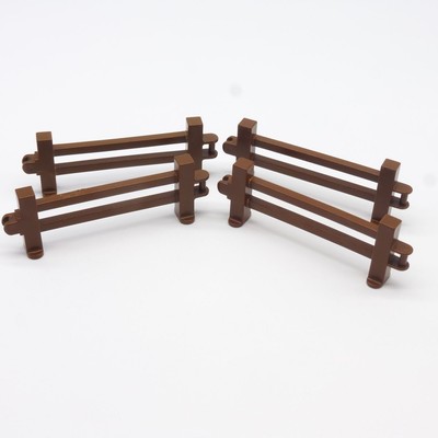 LEG0002 Lego 4X 3967 Duplo Fence 1x5x1 1/2 Interlocking 2655 1685 2650 ...