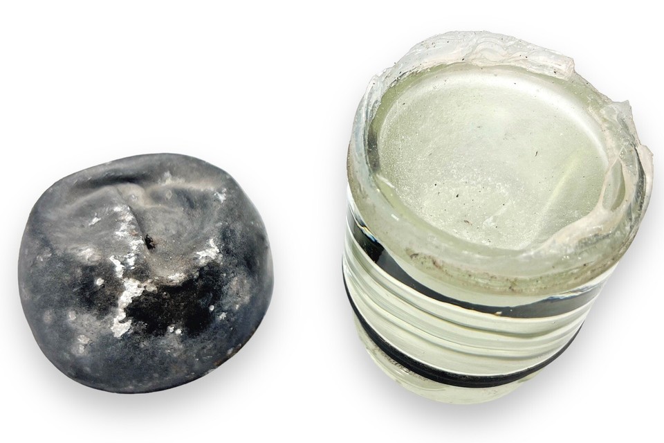 Vintage Threaded Clear Glass Boat Navigation Light Lens | eBay