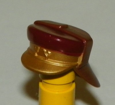 LEGO - Minifig, Headgear Hat Neck Protector Gold Stripe (Naboo Security ...