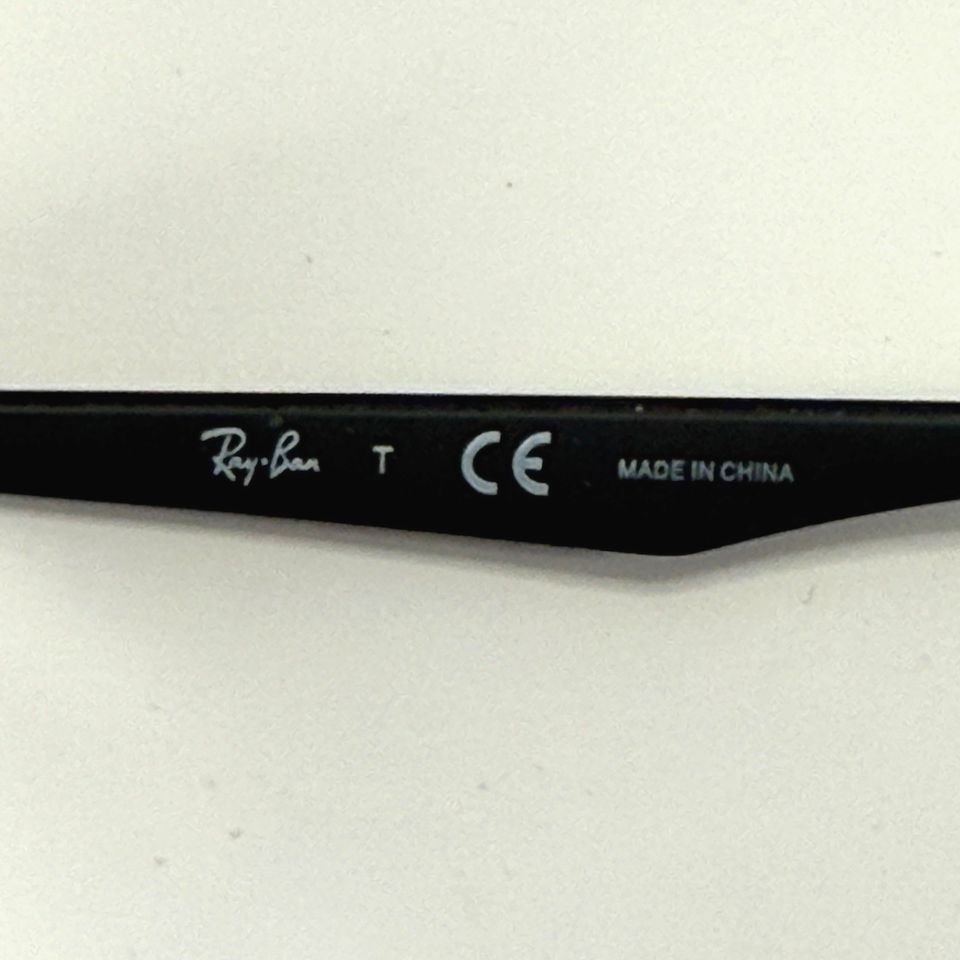 Ray Ban RB 6362 2861 Eyeglasses Frame Only 55-19-145 Polished Black ...