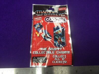 The Transformers Clickets Unopened Bag | eBay