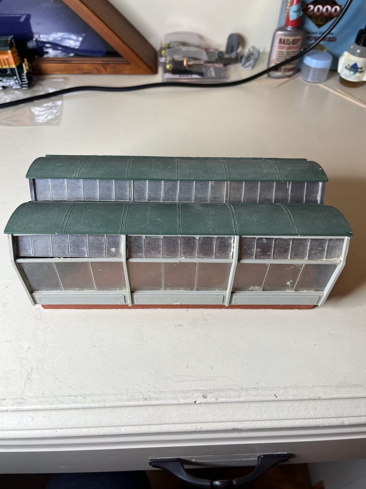 Vintage HO Scale Trackside Daylight Storage Shed, Weathered | eBay