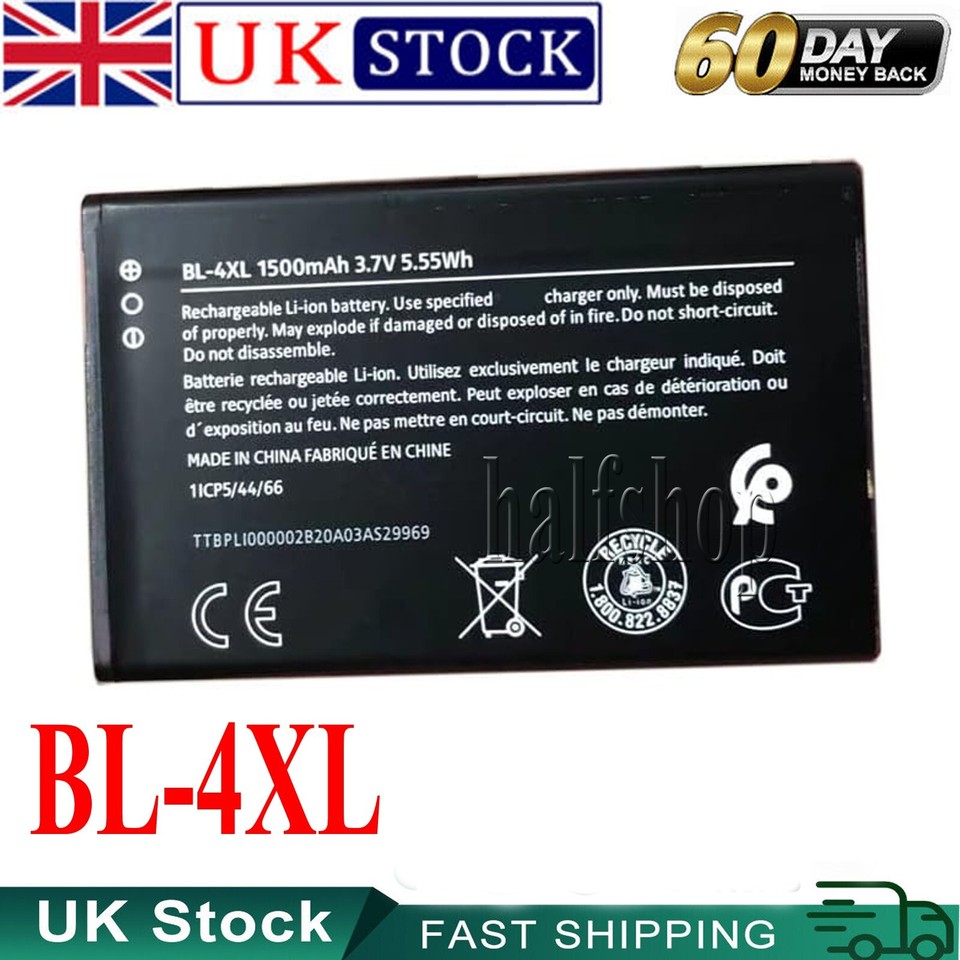 For Nokia 8000 / Nokia 6300 4G TA-1324-- BL-4XL New Replacement Battery ...