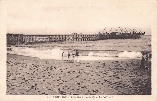 Ivory Coast - PORT-BOUËT - The wharf - Publ. C. Perinaud 1 - - Côte d ...