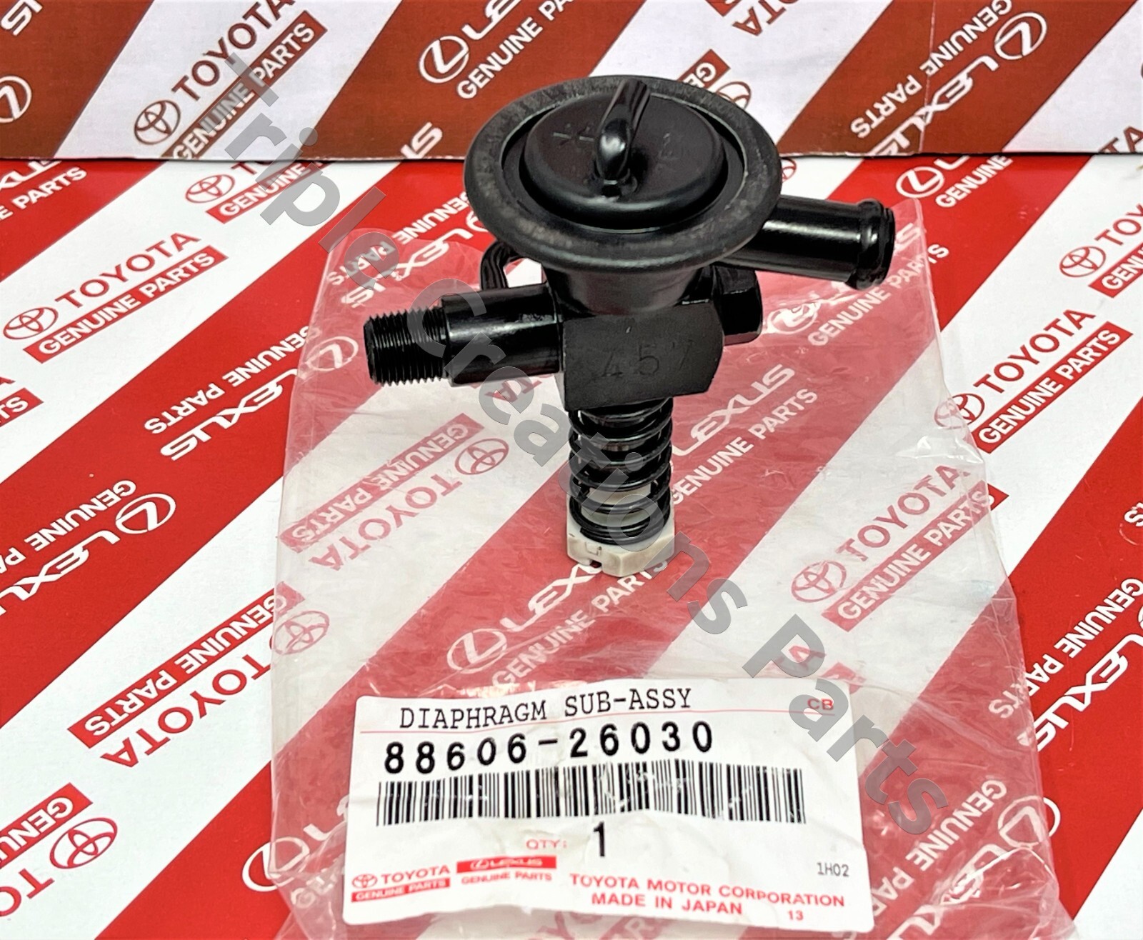 Toyota 88606-26030 OEM Genuine Diaphragm Sub-assy Vacuum Pump ...