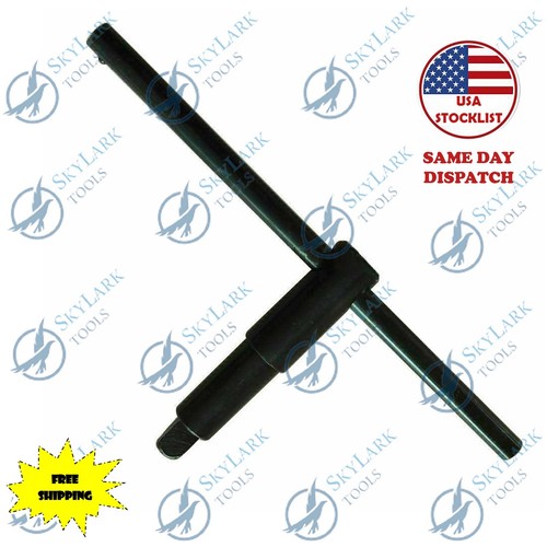 7/16" Long Handle Lathe Chuck Key Square End 7/16" inch 11.1mm SKYLARK ...