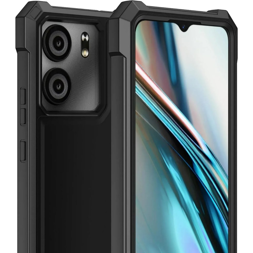 For BLU View 5 / View 5 PRO Case 2 Layer Protection Corners TPU Bumper ...