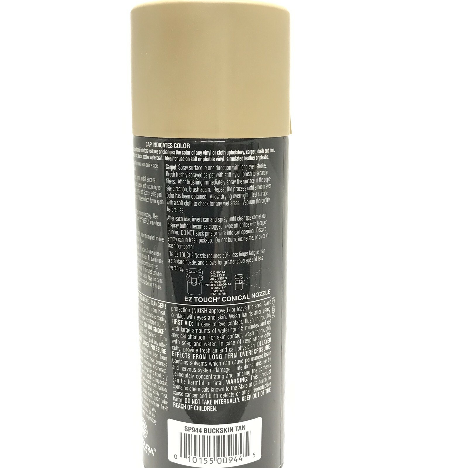 VHT SP944-6 PACK BUCKSKIN TAN Vinyl Dye Carpet, Dashboards, Vinyl Seats ...