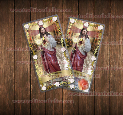 True Presence Catholic Holy Prayer card & Pro-life prayer card. Jesus ...