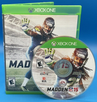 MICROSOFT XBOX ONE XB1 Madden 15 NFL 2014 TESTED Fast Free Shipping ...