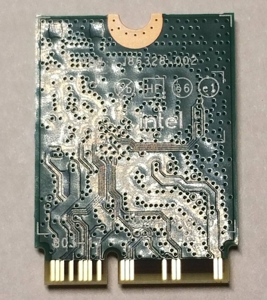 Intel AX200 AX201 AX211 AX210 Killer 6E 9560 BE200 Wi-Fi 7 (not sold in ...