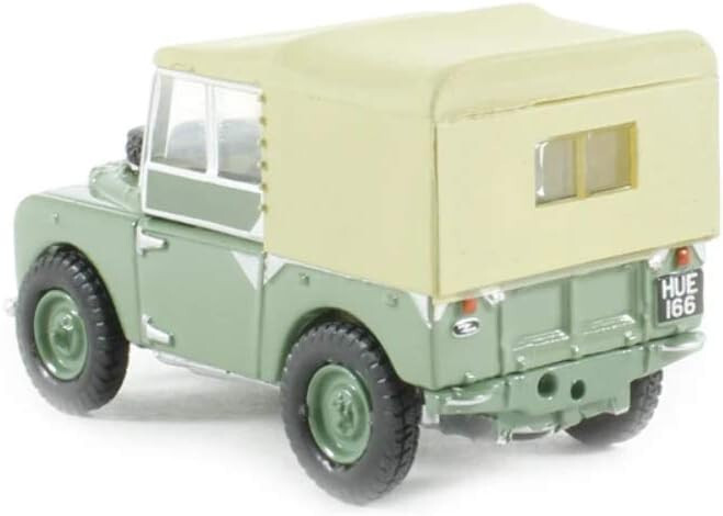 Oxford Diecast Land Rover I 80 Sage Green HUE 1:76 Scale Model Car | eBay