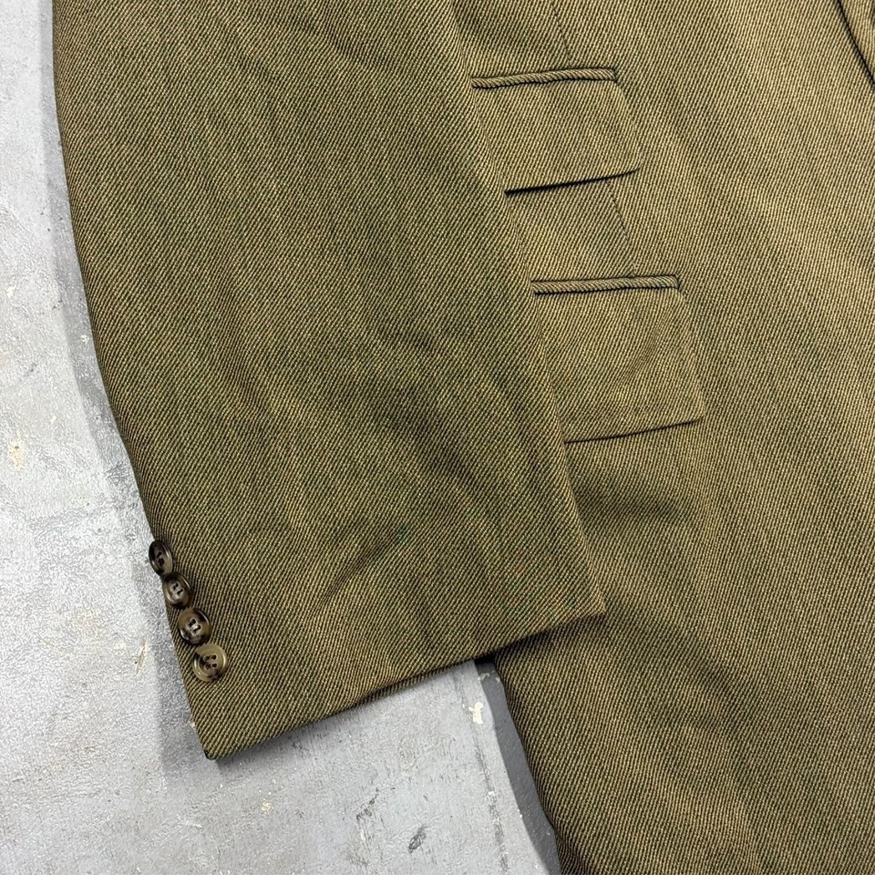 H. Huntsman & Sons 11 Savile Row Wool Cashmere Coat Twill Overcoat ...