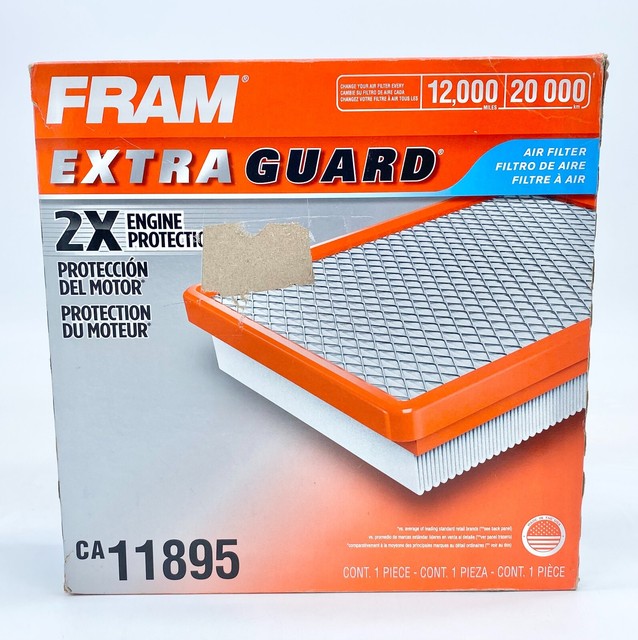 FRAM Extra Guard Air Filter CA11895 for Select Toyota Vehicles for sale ...